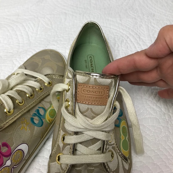 Coach | Shoes | Coach Dee Signature Sneakers | Poshmark